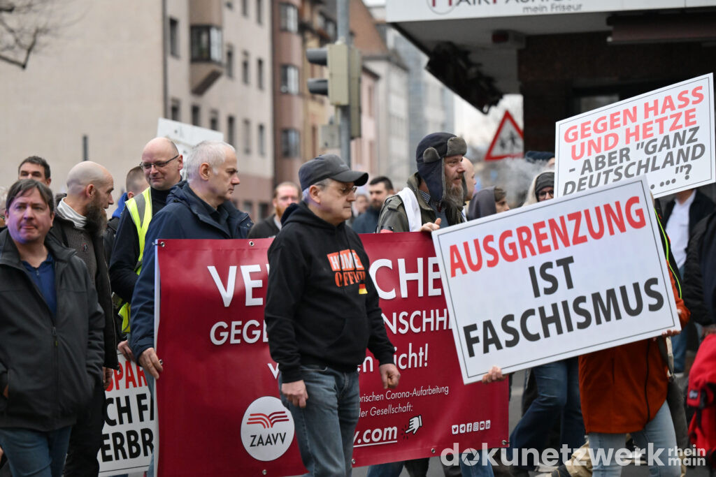 Extrem rechte Demonstration in Aschaffenburg | dokunetzwerk rhein-main
