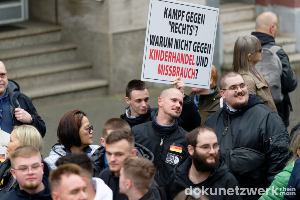 Extrem rechte Demonstration in Aschaffenburg | dokunetzwerk rhein-main