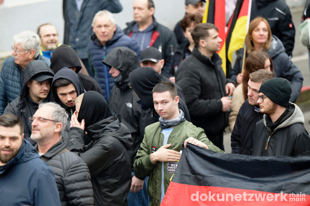 Extrem rechte Demonstration in Aschaffenburg | dokunetzwerk rhein-main