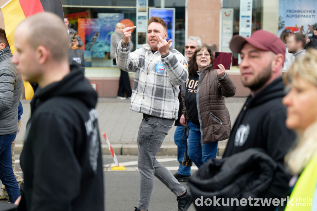 Extrem rechte Demonstration in Aschaffenburg | dokunetzwerk rhein-main