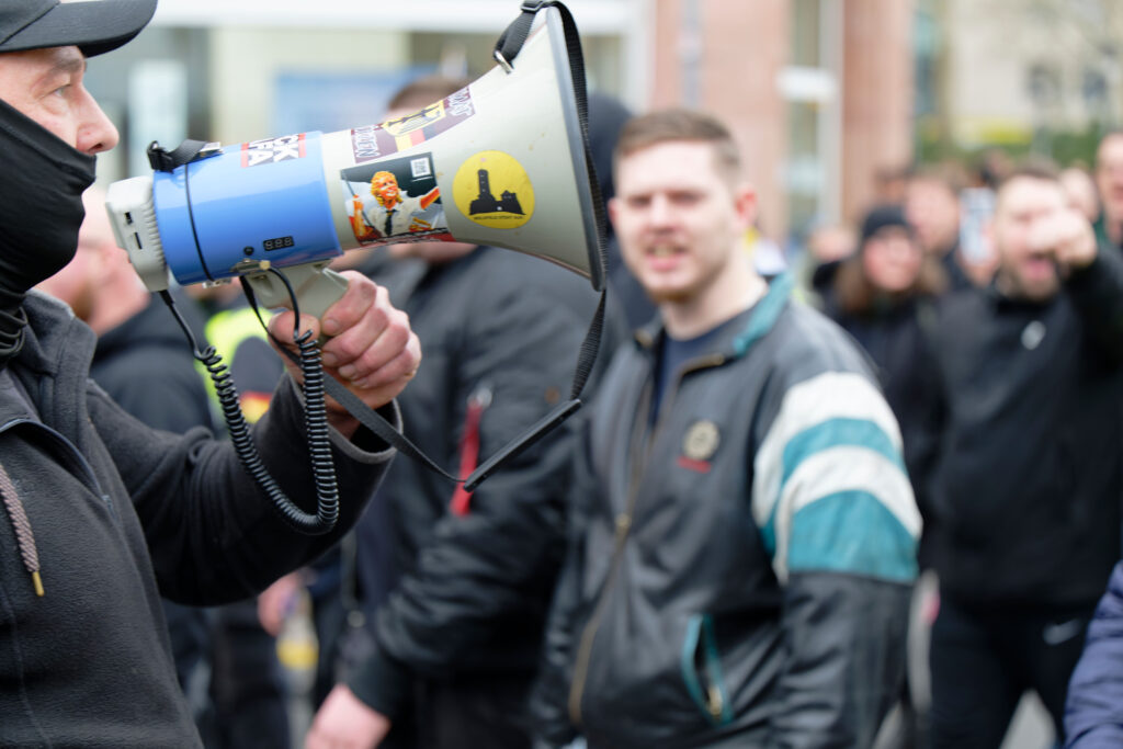 Extrem rechte Demonstration in Aschaffenburg | dokunetzwerk rhein-main