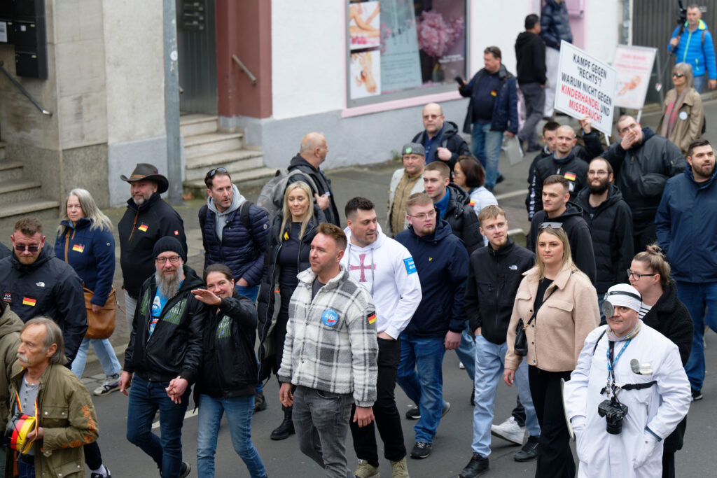 Extrem rechte Demonstration in Aschaffenburg | dokunetzwerk rhein-main