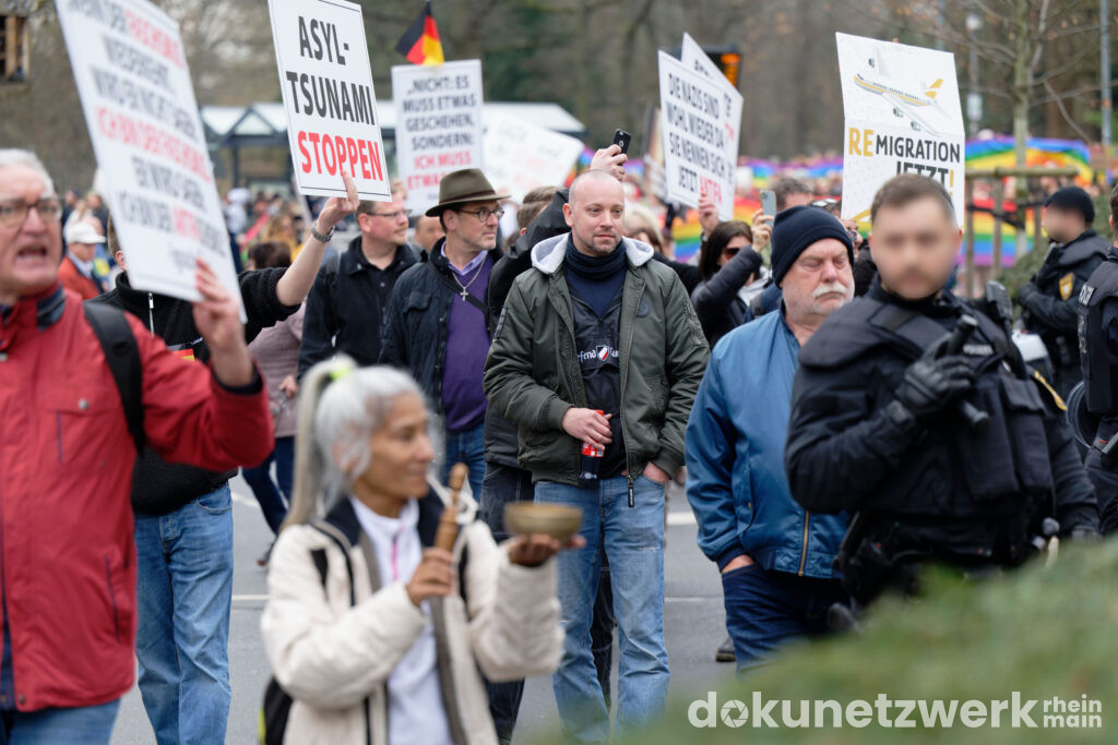 Extrem rechte Demonstration in Aschaffenburg | dokunetzwerk rhein-main