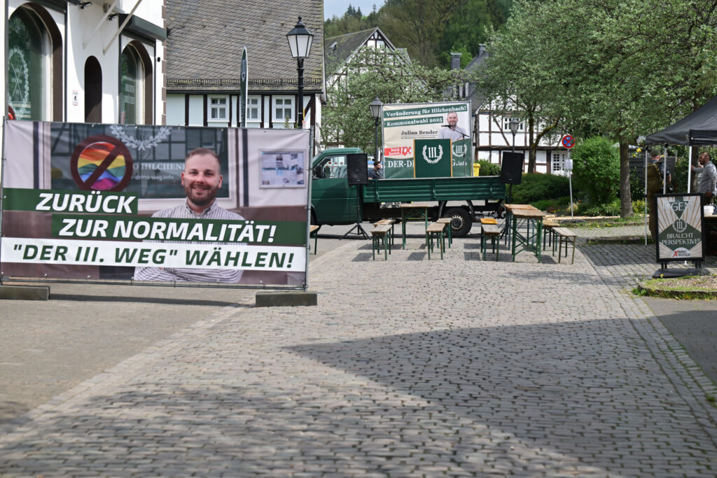 Neonazistische Raumnahme in Hilchenbach | dokunetzwerk rhein-main